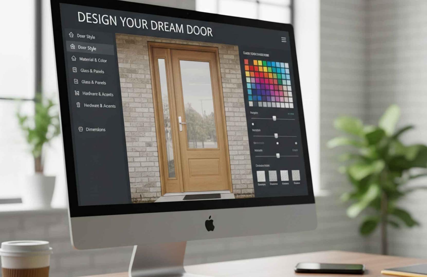 Online Door Design Tool for a Personalized Home Entrance